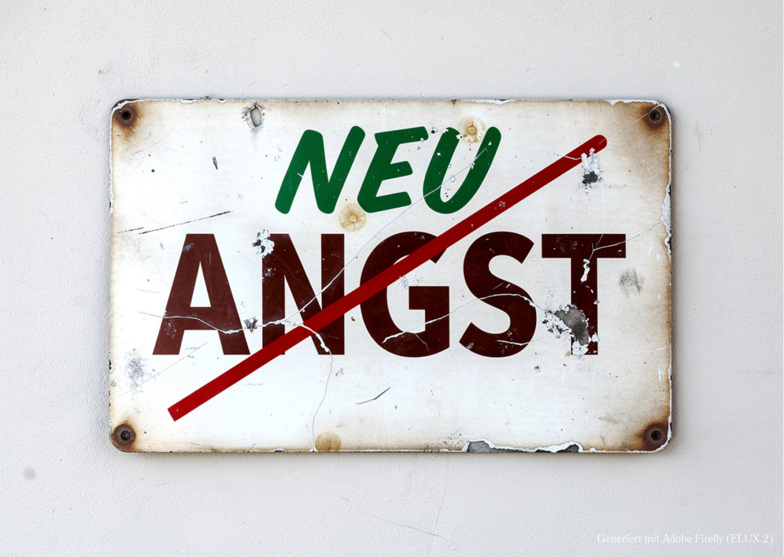 »Keine Angst, nichts bleibt beim Alten.« – Team Gott